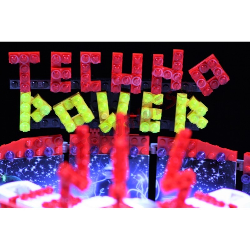 Techno Power - Attraction Foraine en briques LEGO®