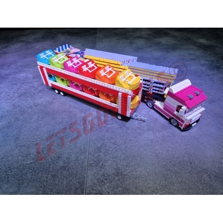 Flipper - LEGO® bricks fairground attraction Product type Complete Kit