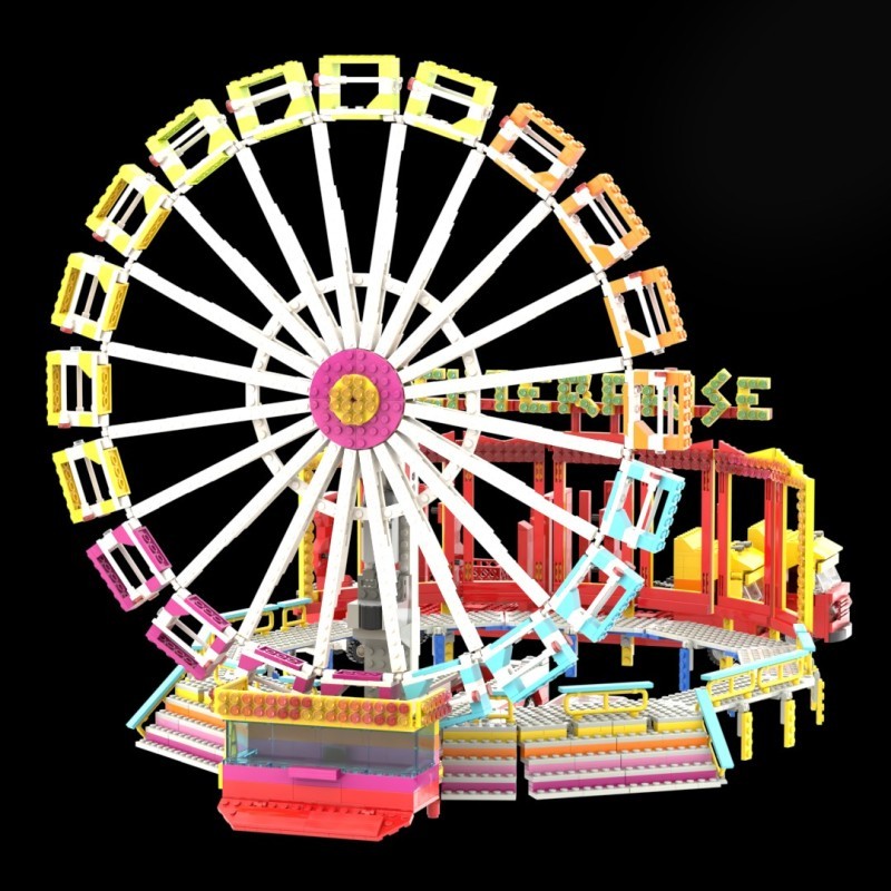 Enterprise - LEGO® bricks fairground attraction