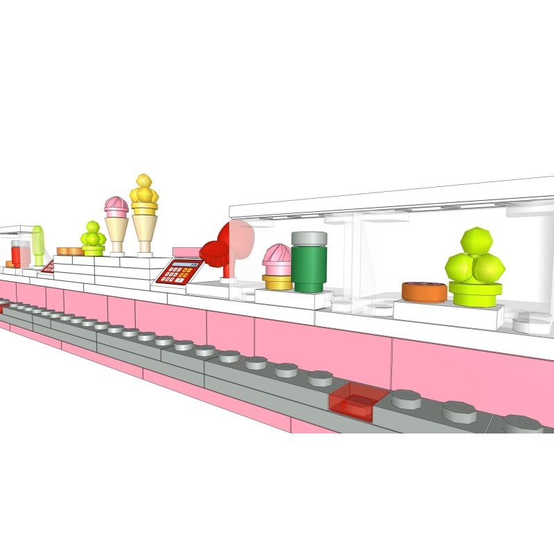 Candy Shop building instructions